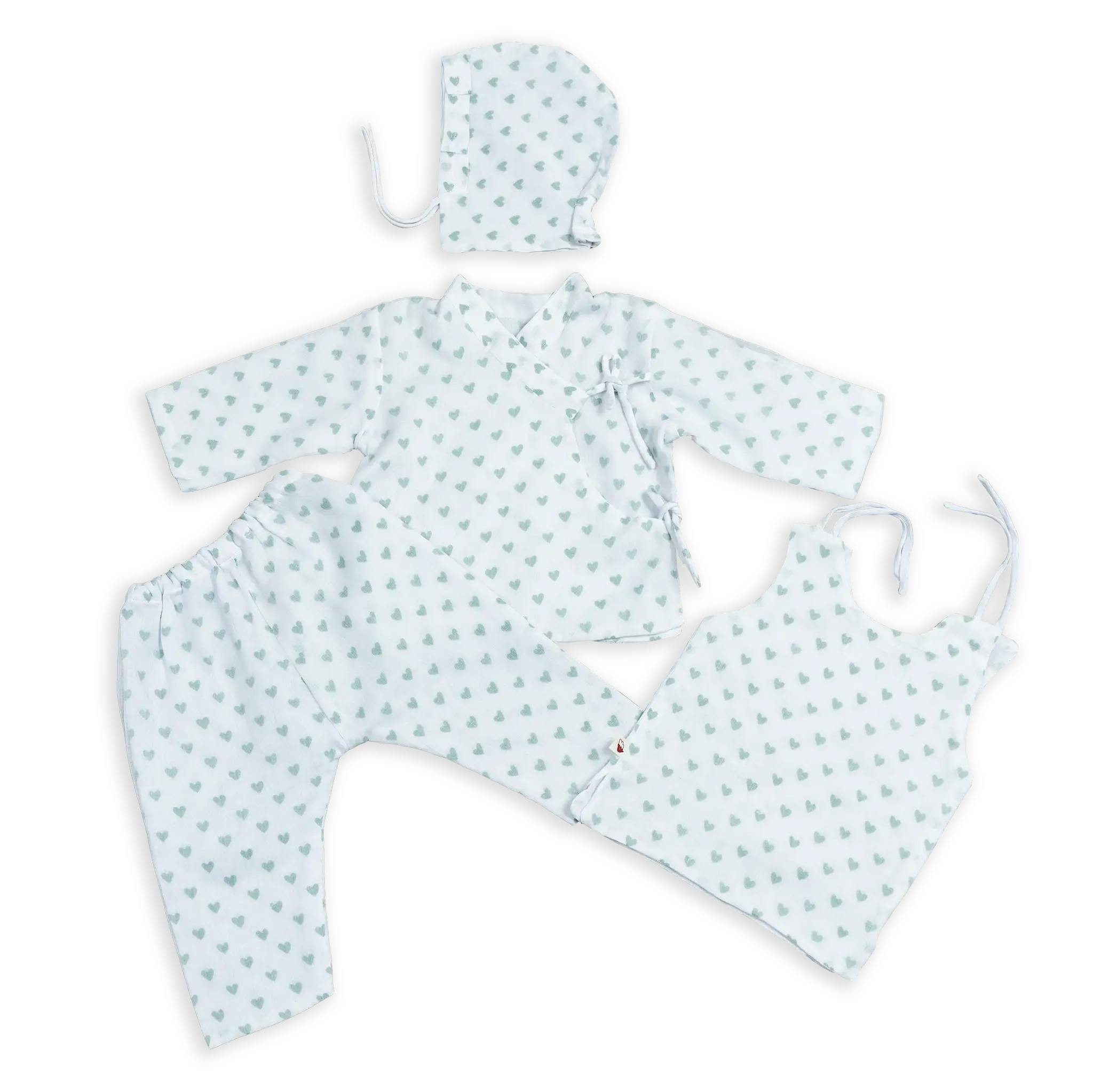 Malmal Cotton Cholo Bhoto Surwal & Topi Set – 100% Cotton | Kokroma